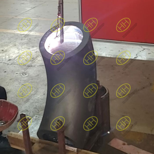 Cladded 45° Long Radius Elbow A234 WPB With Inconel 625 For Corrosive ...